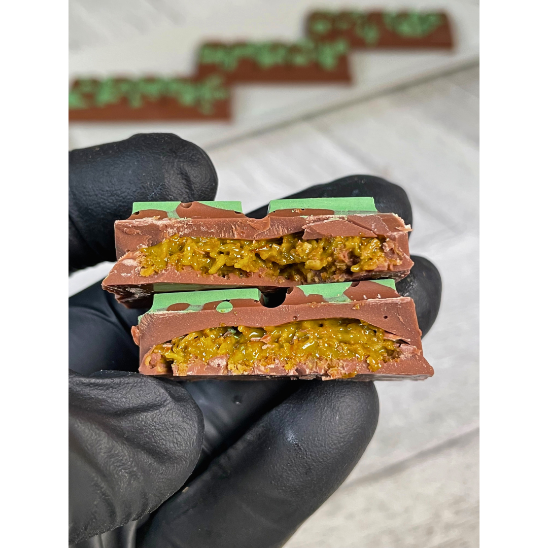 Pistachio Kunafa Chocolate Bar – Fruit and Nut Co.